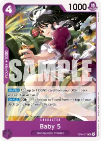 One Piece Cards List
