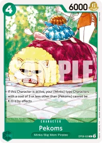 One Piece Cards List