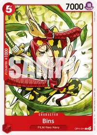 One Piece Cards List