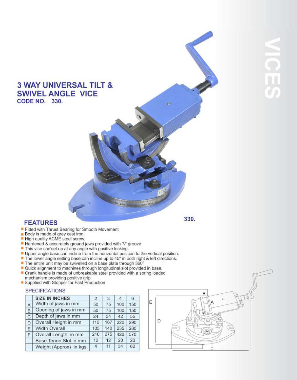 Universal Tilting Vice – Max Machines