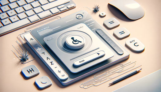 Making a custom input counter component accessible