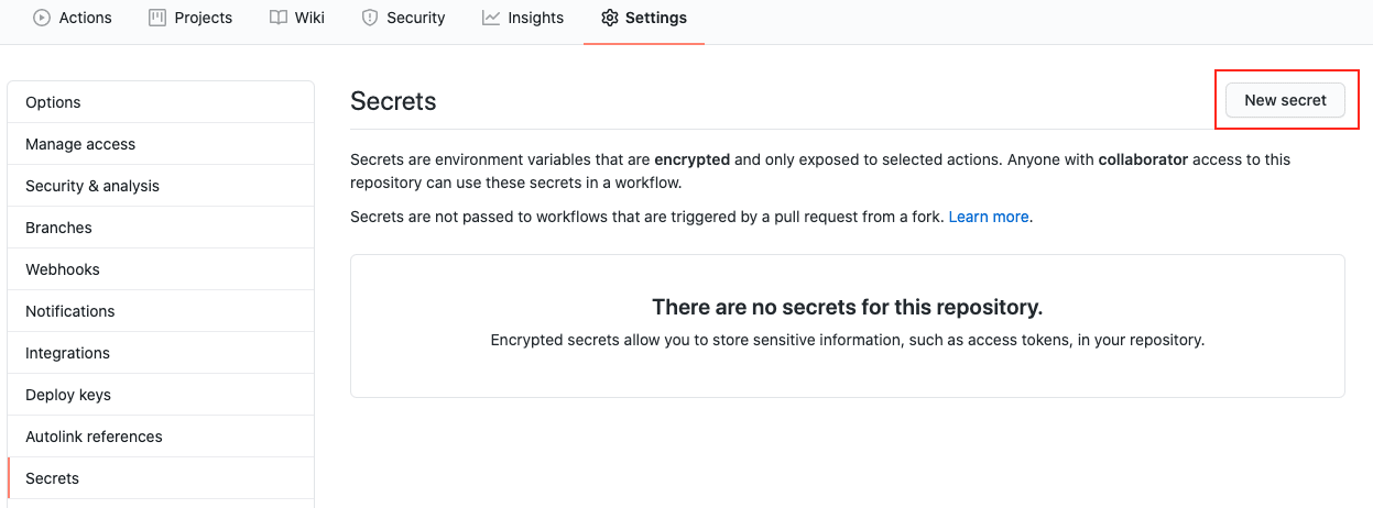 Deployment with GitHub Actions for Nuxt projects
