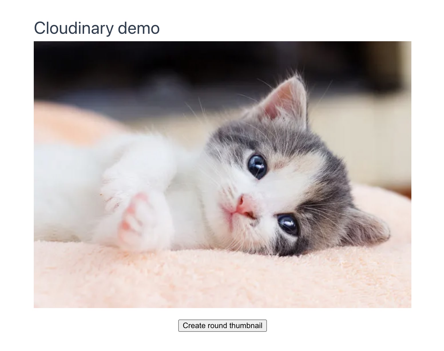 Compose image thumbnail with Cloudinary and Vue