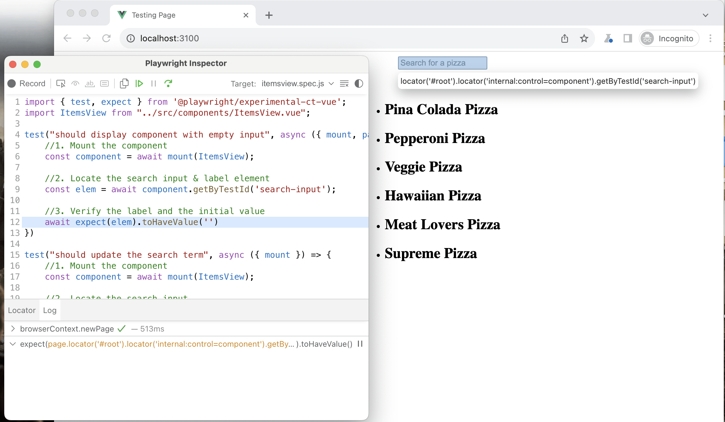 Exploring Component Testing in Vue with Playwright: The basics