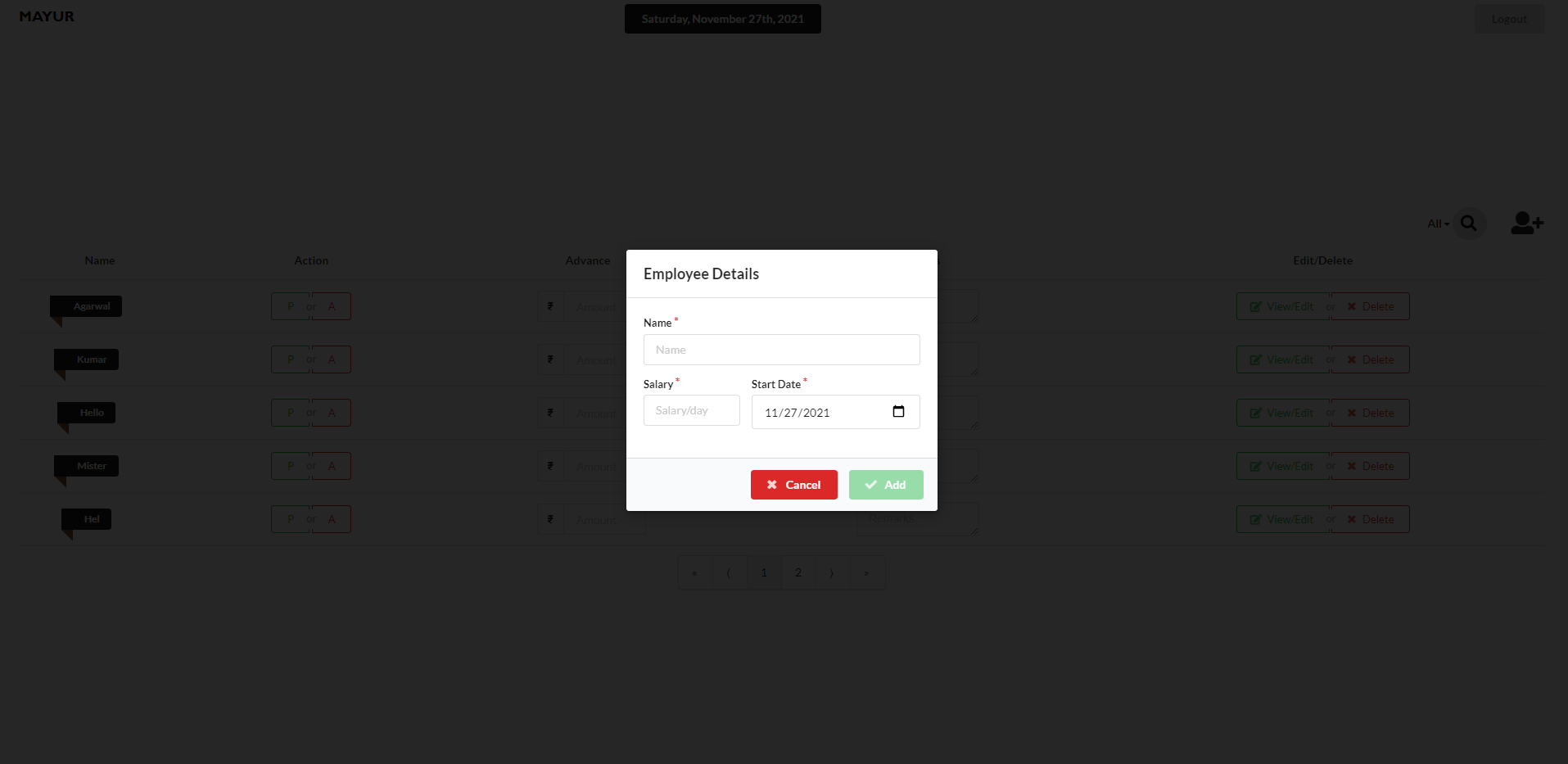 GitHub - Maayur28/attendance