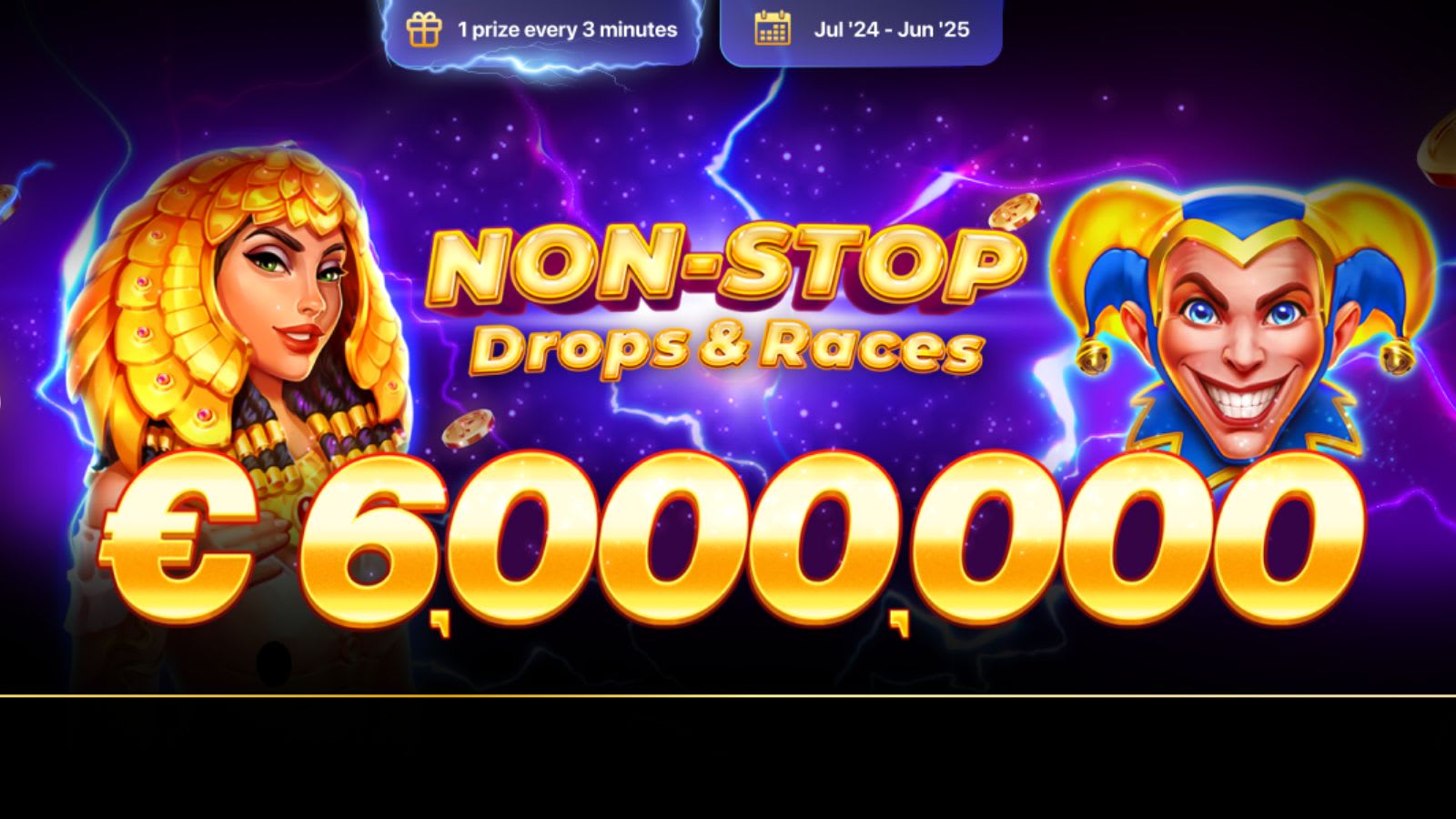 Playson Drops Biggest Ever Non-Stop Drops and Races for €6,000,000
