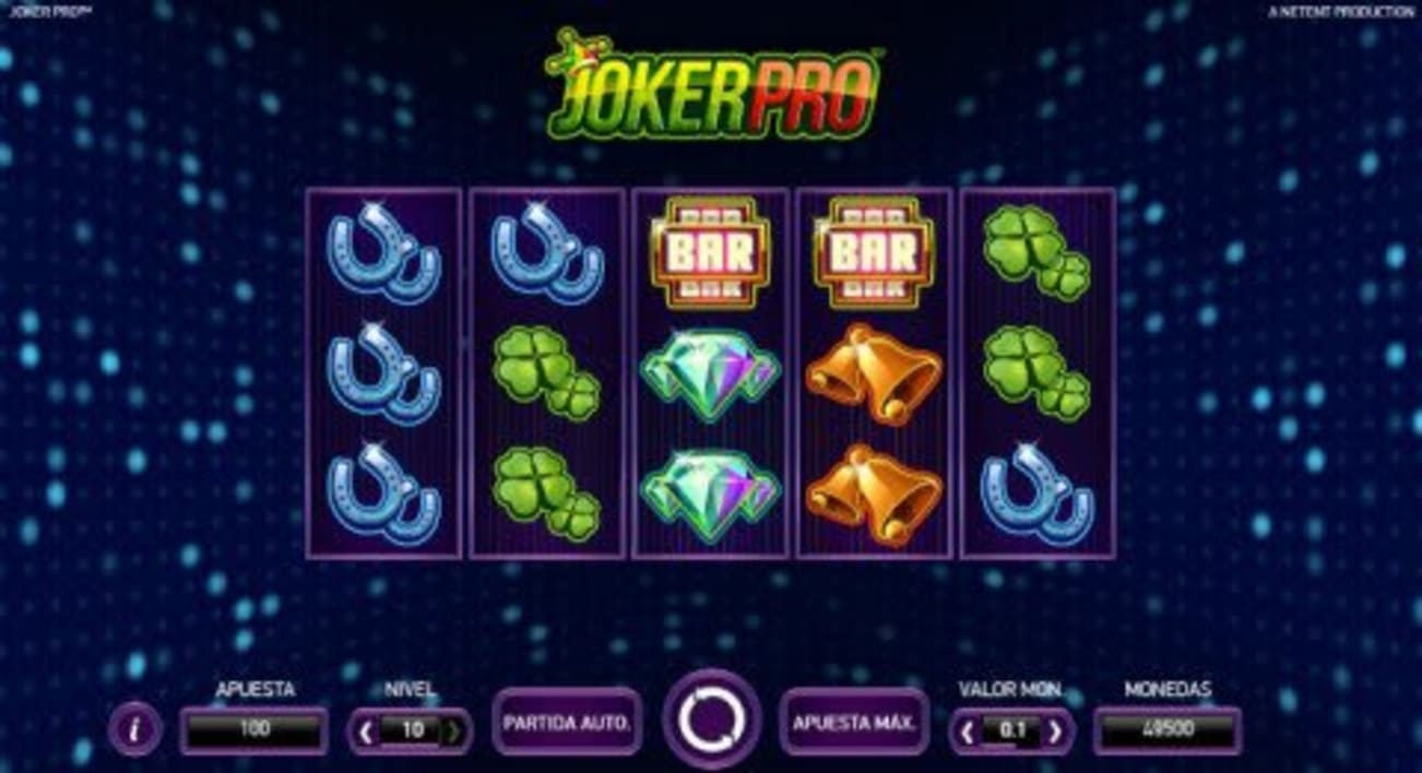 Reseña de la tragaperras Joker Pro. Un clásico con re-spins