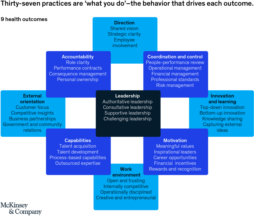 To succeed in a healthcare transformation, focus on organizational ...