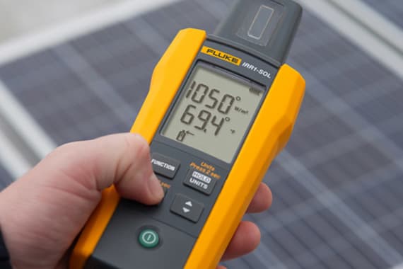 Fluke's Solar Irradiance Meter Makes Critical Measuring Easy ...