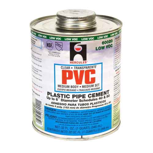 PVC CEMENT 1-PINT PVCCWCEMENT1PT | The Reynolds Company