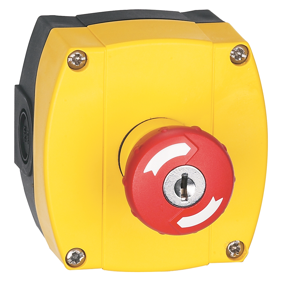 800F 1-Hole Enclosure E-Stop Station | McNaughton-McKay