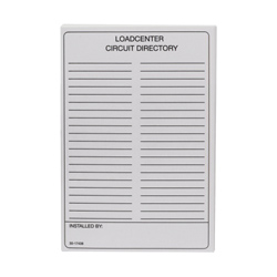 Load Center Labels | McNaughton-McKay
