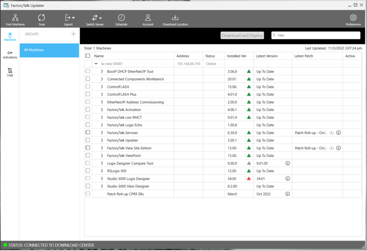 Managing Your Software with FactoryTalk® Updater by Rockwell Automation ...