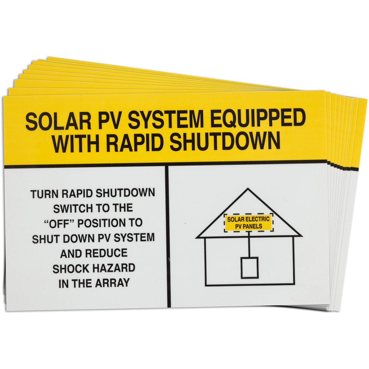 Brady® | Solar Installation Labels | The Reynolds Company