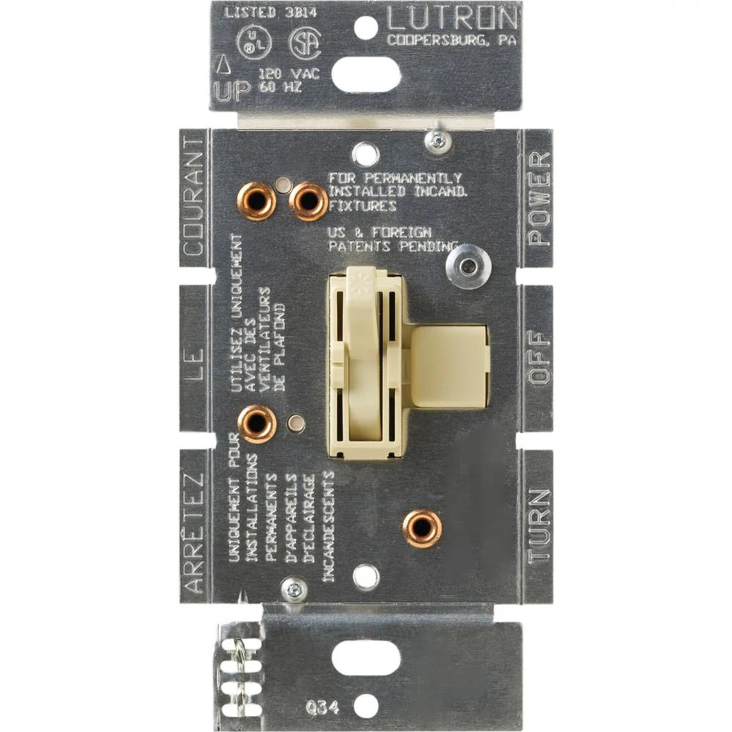 Lutron AY2-LFSQ-IV | The Reynolds Company