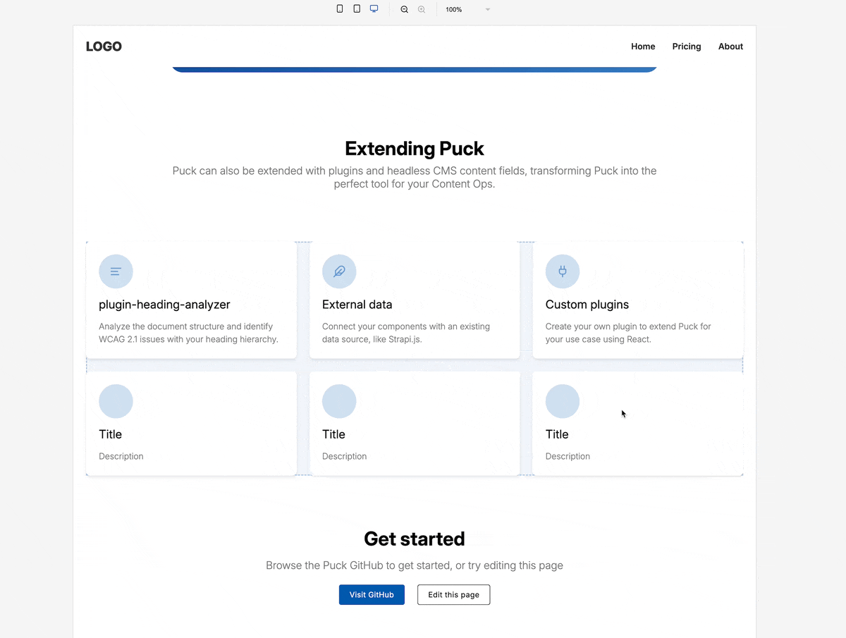 Puck 0.18: New drag-and-drop engine | Puck