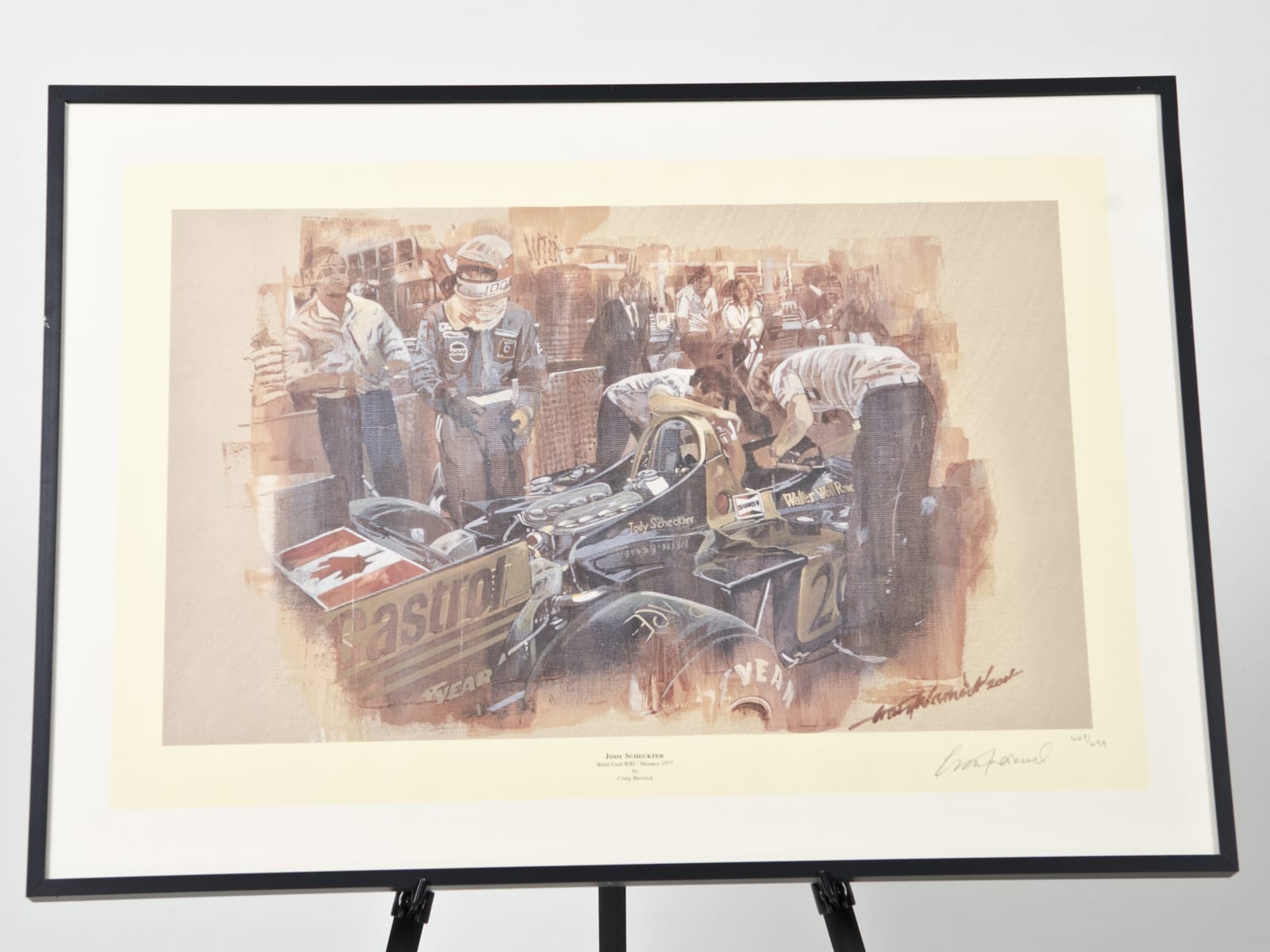 Jody Scheckter Framed Print at Fran and Ron Green's Verde Classics ...