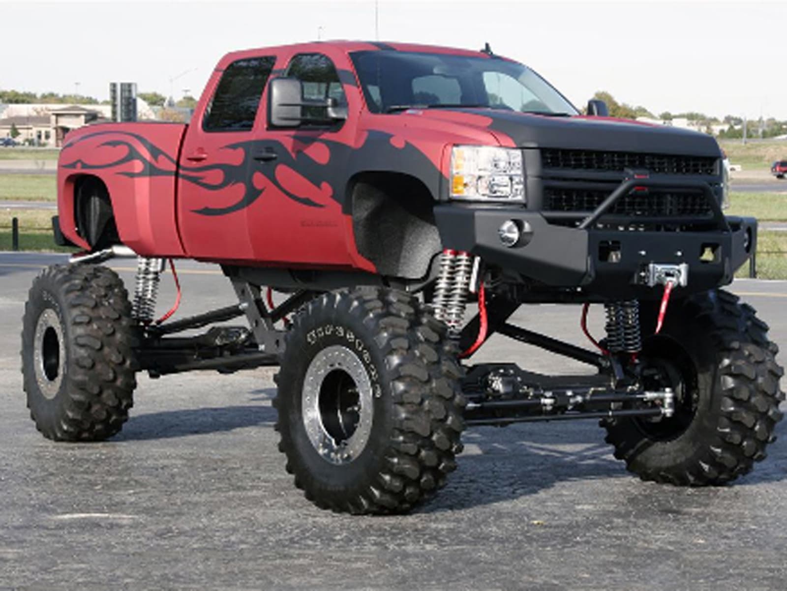 2008 Chevrolet Silverado Monster Truck at Dallas 2013 as S258 - Mecum ...