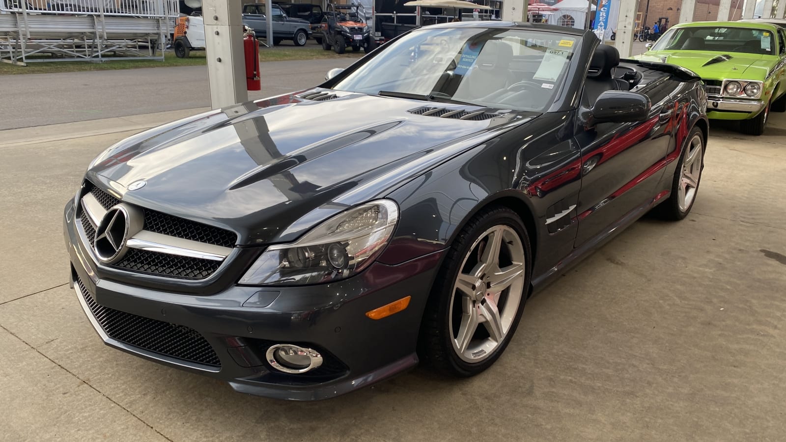 2009 Mercedes-Benz SL550 Convertible at Kissimmee 2023 as G97.1 - Mecum ...