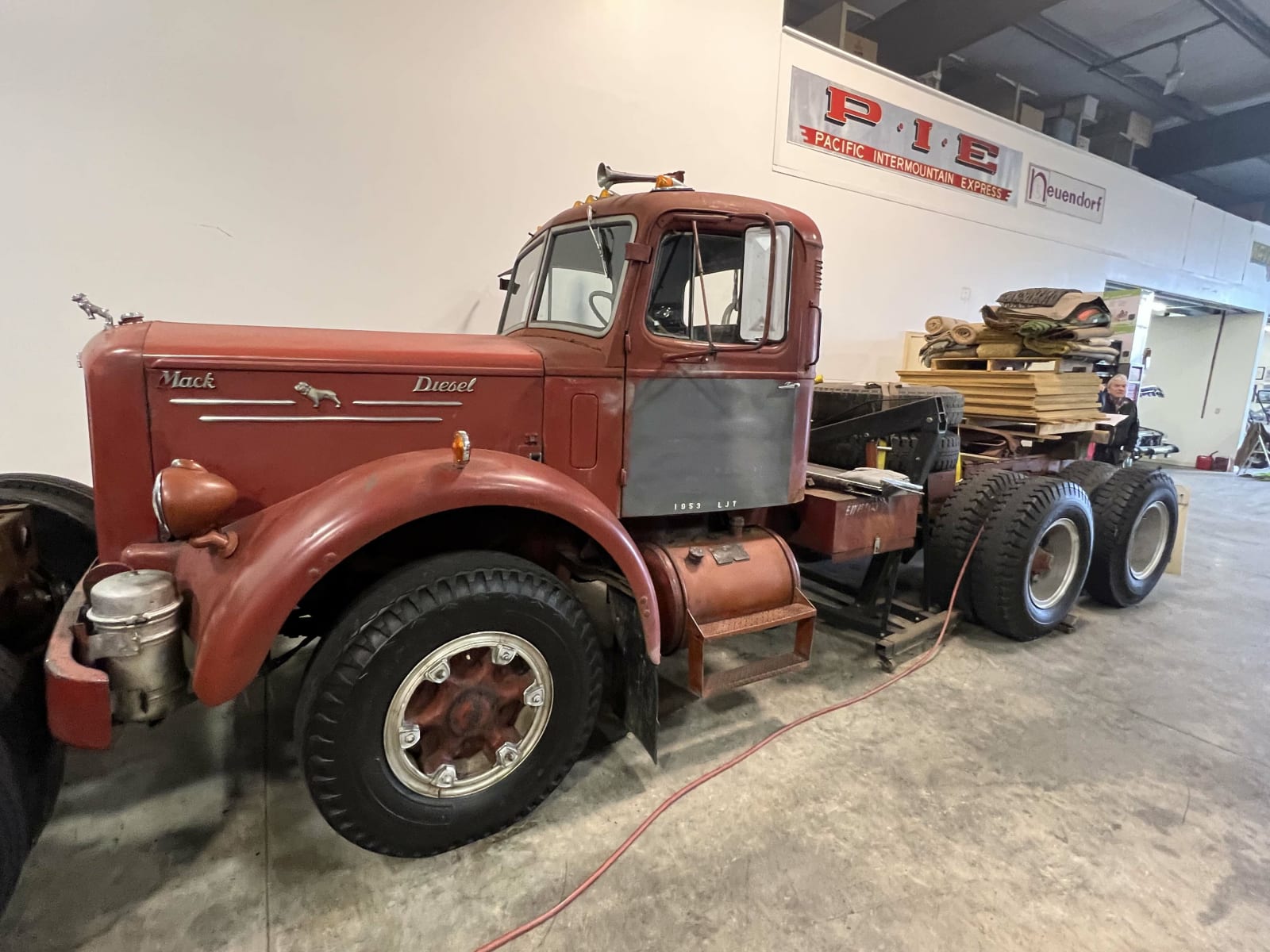 1953 Mack LJ at Gone Farmin' Spring Classic 2023 as K16 - Mecum Auctions