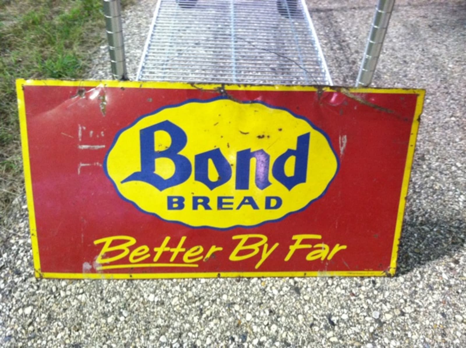 Bond Bread Sign at Gone Farmin' Fall 2012 as J229 - Mecum Auctions