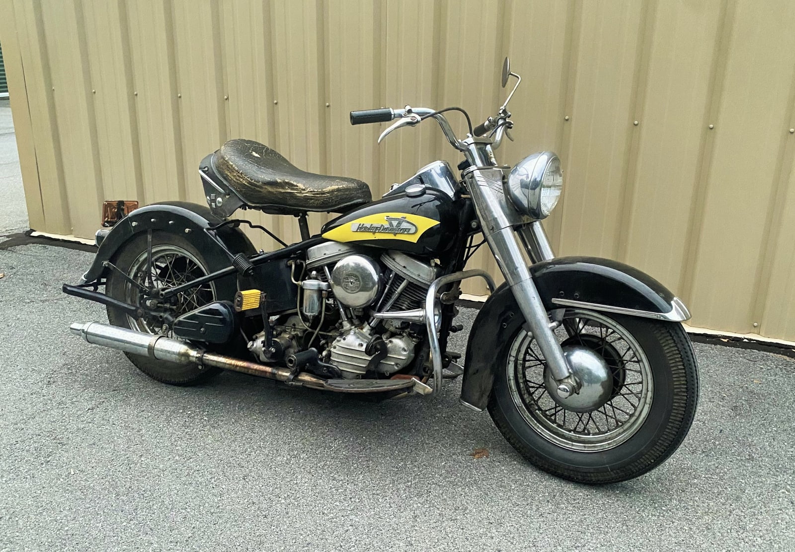 1956 Harley-Davidson Panhead at Las Vegas Motorcycles 2023 as T347 ...
