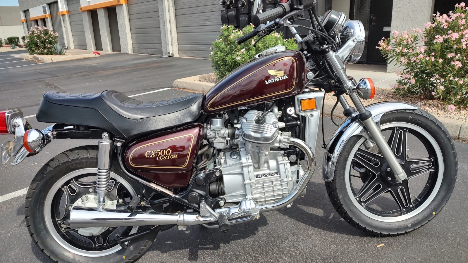 1979 Honda CX500 Custom at Las Vegas Motorcycles 2023 as T322.1 - Mecum Auctions