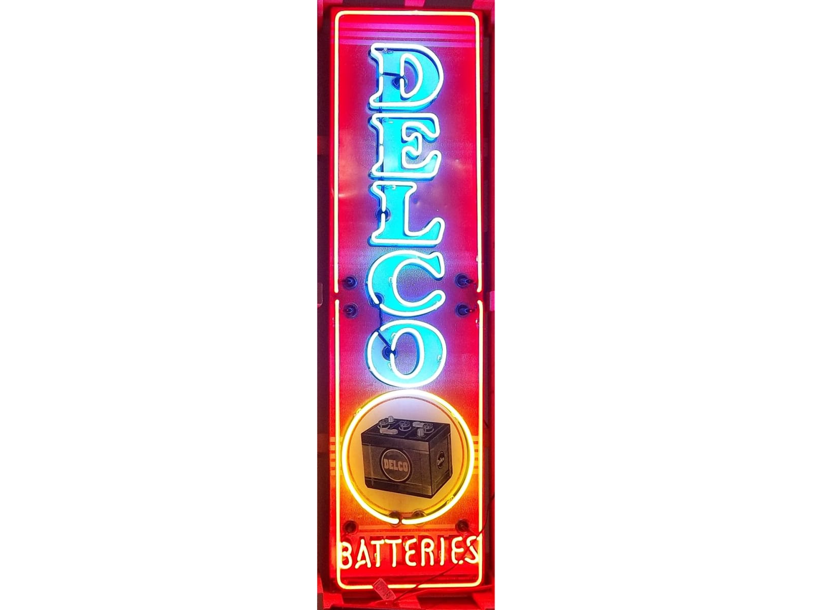 Delco Neon Sign at Dana Mecum's 25th Original Spring Classic 2012 as ...