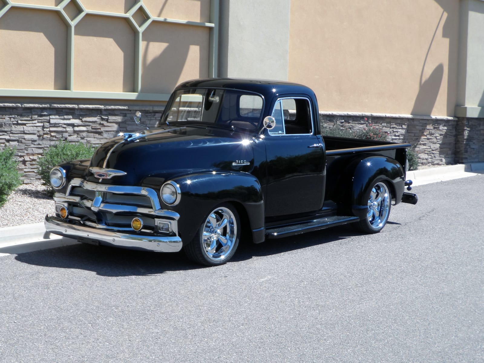 1954 Chevrolet 3 Window Custom Pickup at Anaheim 2013 as F123 - Mecum ...