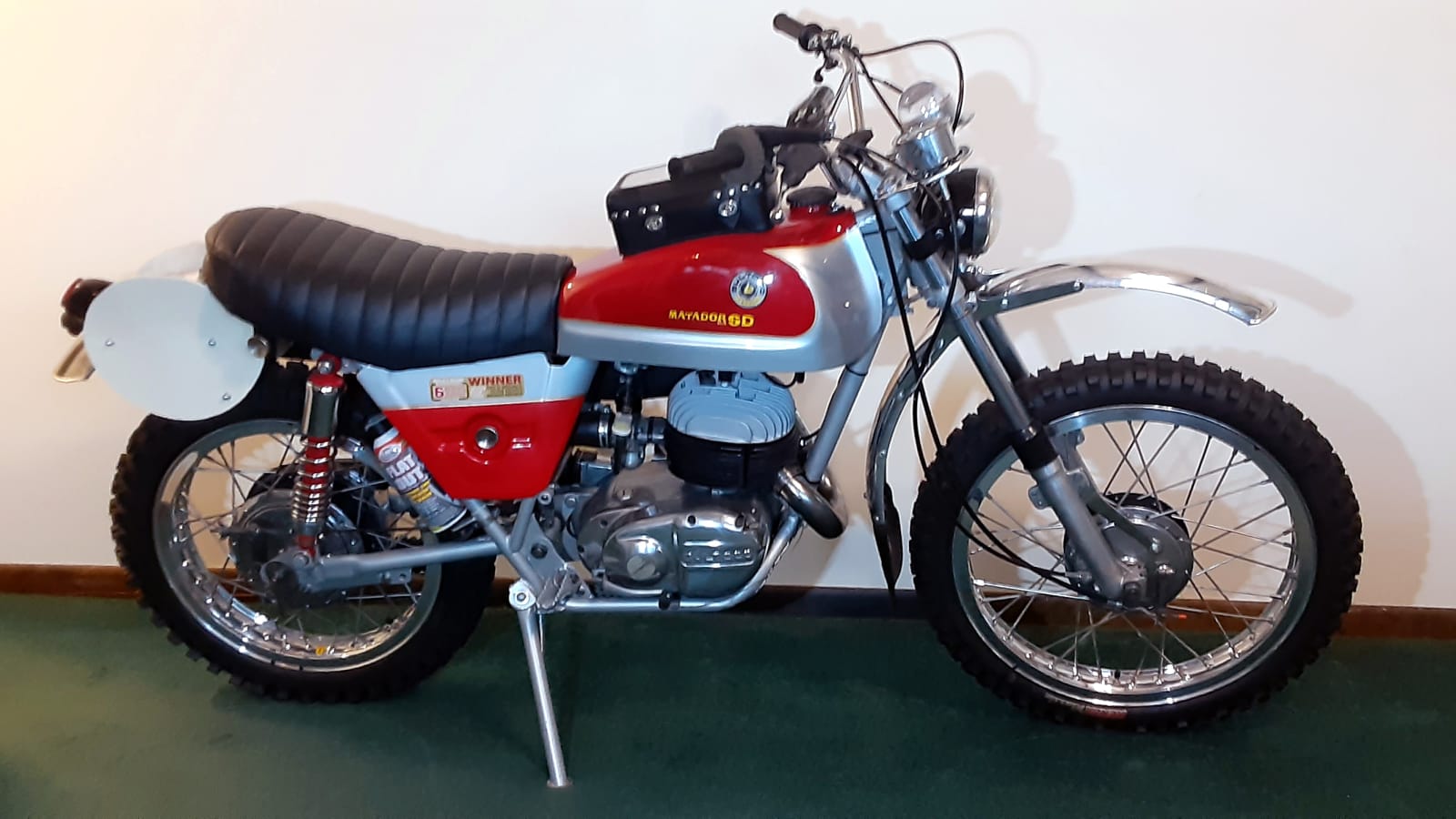 1972 Bultaco Matador Six Day MKIV at Glendale 2022 as W34 - Mecum Auctions