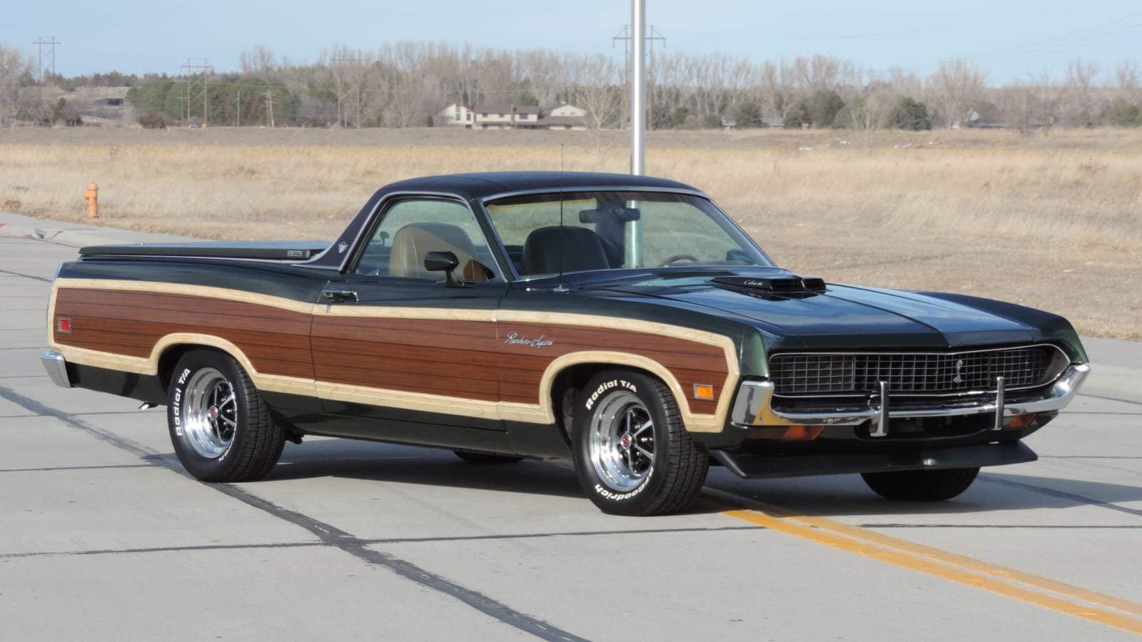 1971 Ford Ranchero Country Squire at Glendale 2022 as S32 - Mecum Auctions