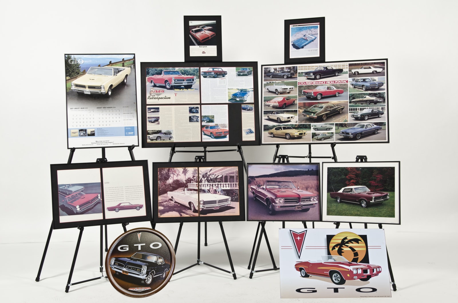 GTO Framed Poster Display & Signs at Fran and Ron Green's Verde ...