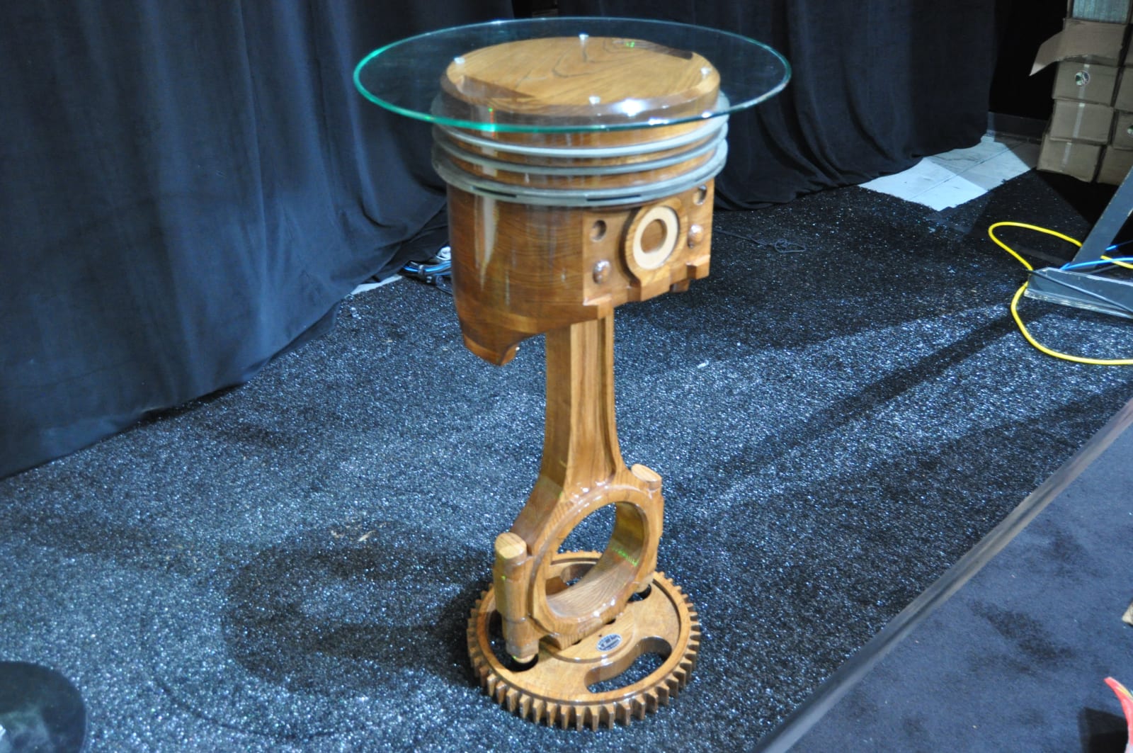 Dodge Mopar Piston Cocktail Table at Monterey 2013 as J54 - Mecum Auctions