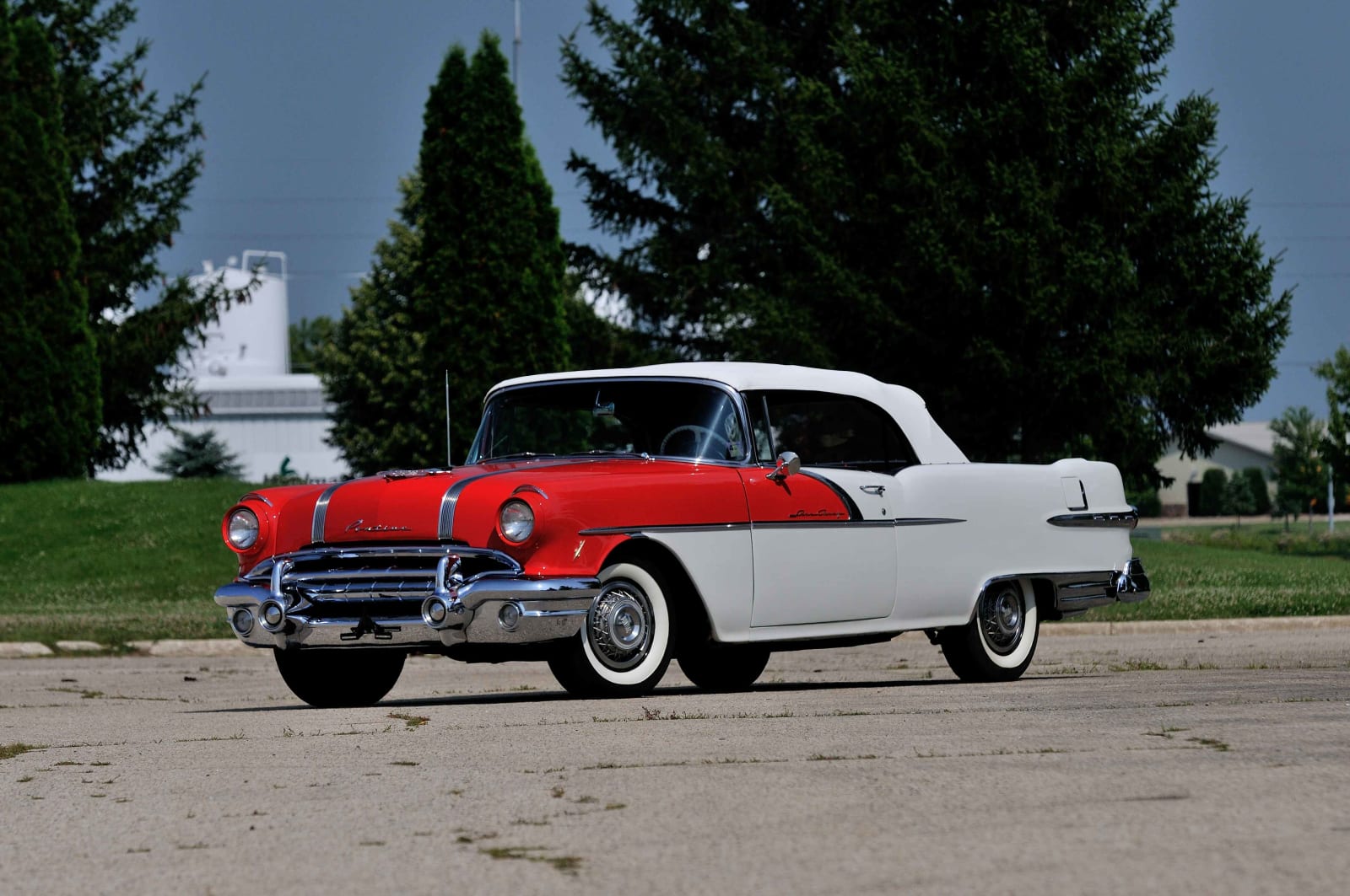 1956 Pontiac Star Chief Convertible at Dallas 2014 as S66.1 - Mecum ...