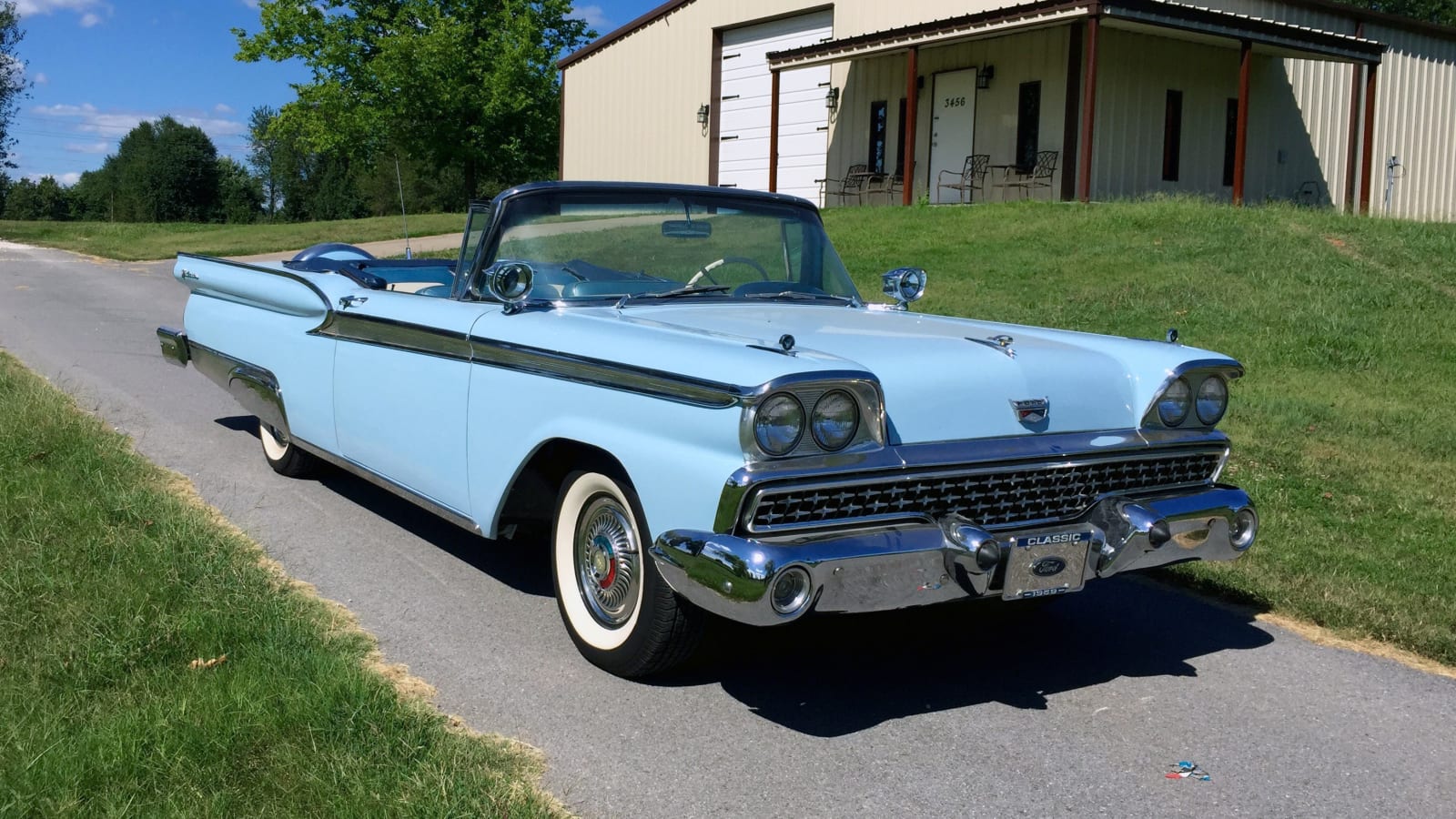 1959 Ford Sunliner Convertible at Dallas 2015 as F132 - Mecum Auctions
