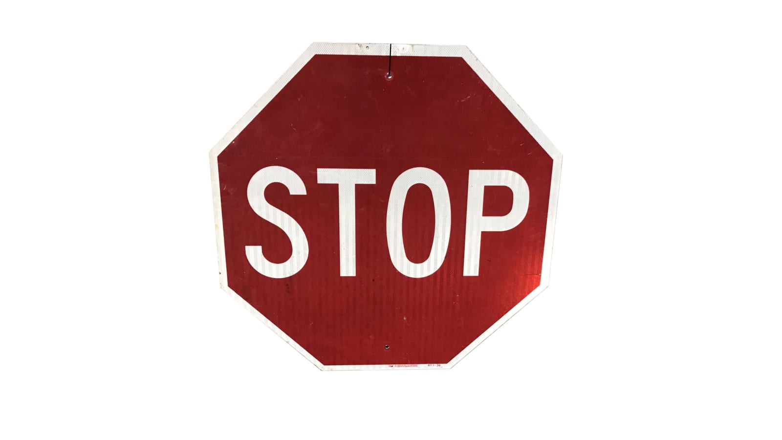 Older Octagon Stop Sign, Aluminum Reflective 36x36 at Dallas 2019 as J2 ...