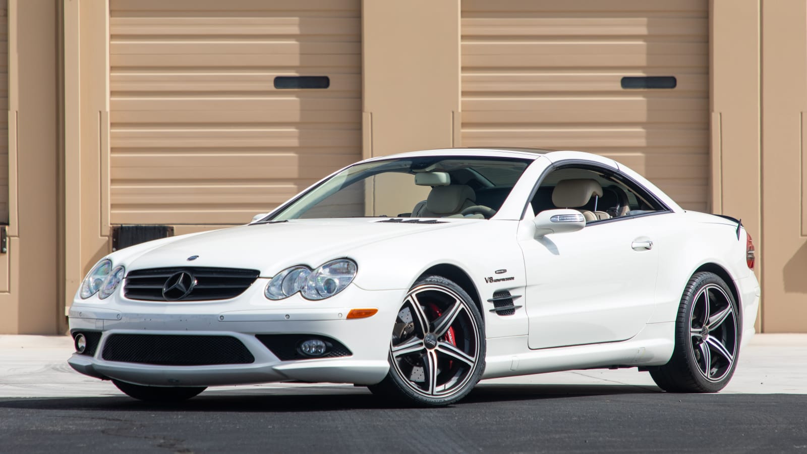 2007 Mercedes-Benz SL55 AMG Convertible at Dallas 2022 as W56 - Mecum ...