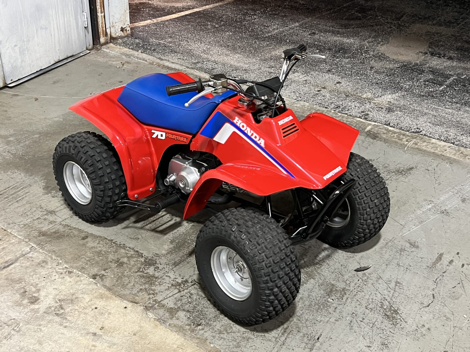 1986 Honda TRX70 at Dallas 2022 as S1.1 - Mecum Auctions