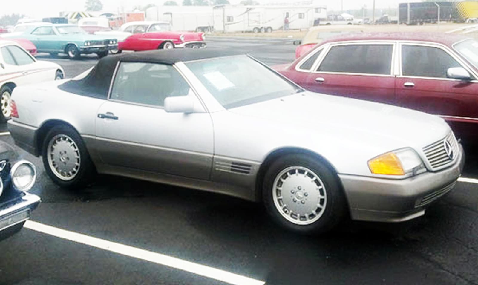 1992 Mercedes-Benz 500SL Convertible at Kissimmee 2013 as L147 - Mecum ...
