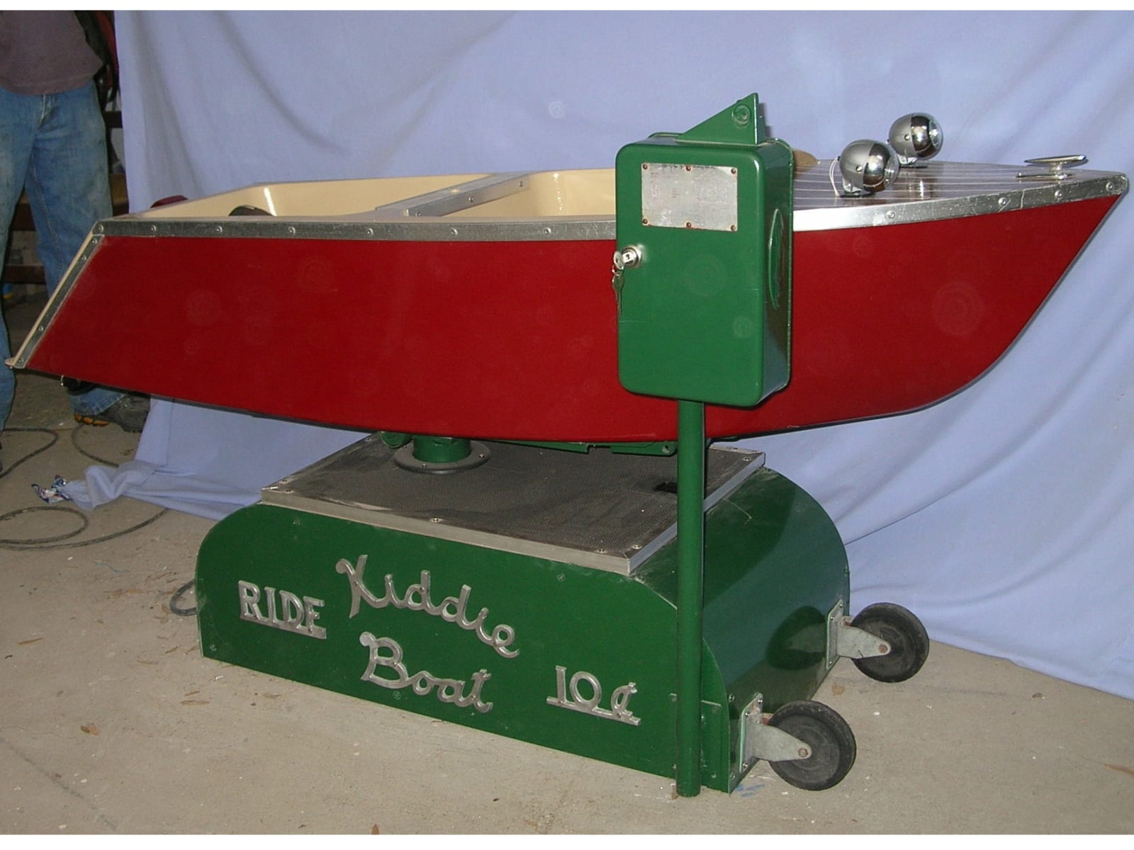 Boat Kiddie Ride at Kissimmee 2013 as X113 - Mecum Auctions