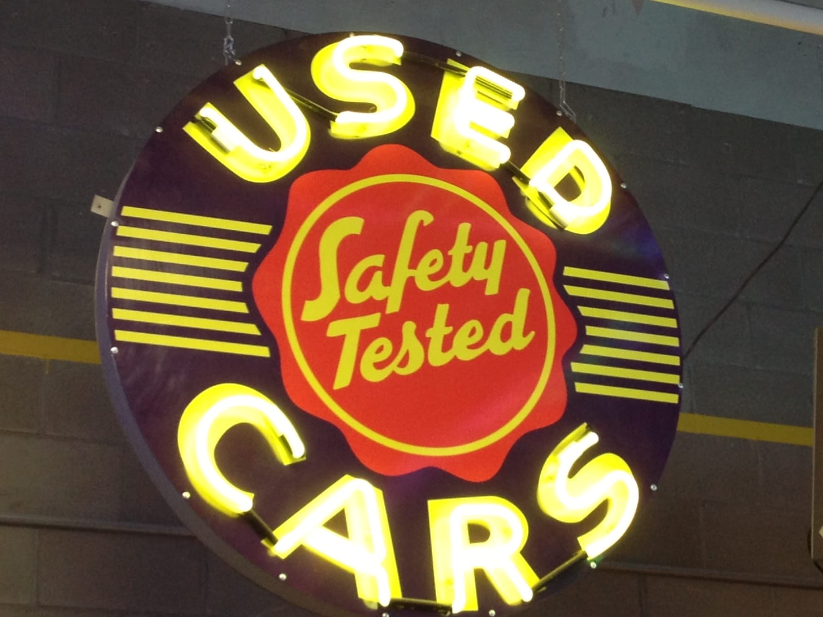 Used Cars Neon Sign at Kissimmee 2013 as M355 - Mecum Auctions