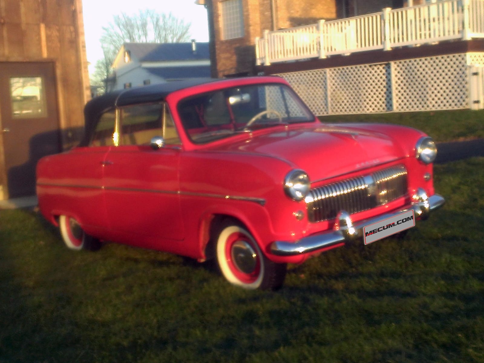 1955 Ford Consul Convertible at Kissimmee 2014 as J153 - Mecum Auctions
