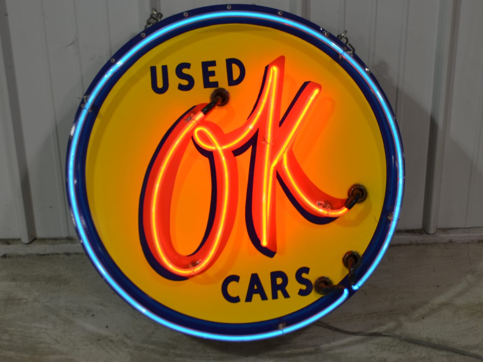 OK Used Cars Neon Sign SST 25in at Kissimmee 2014 as M77 - Mecum Auctions