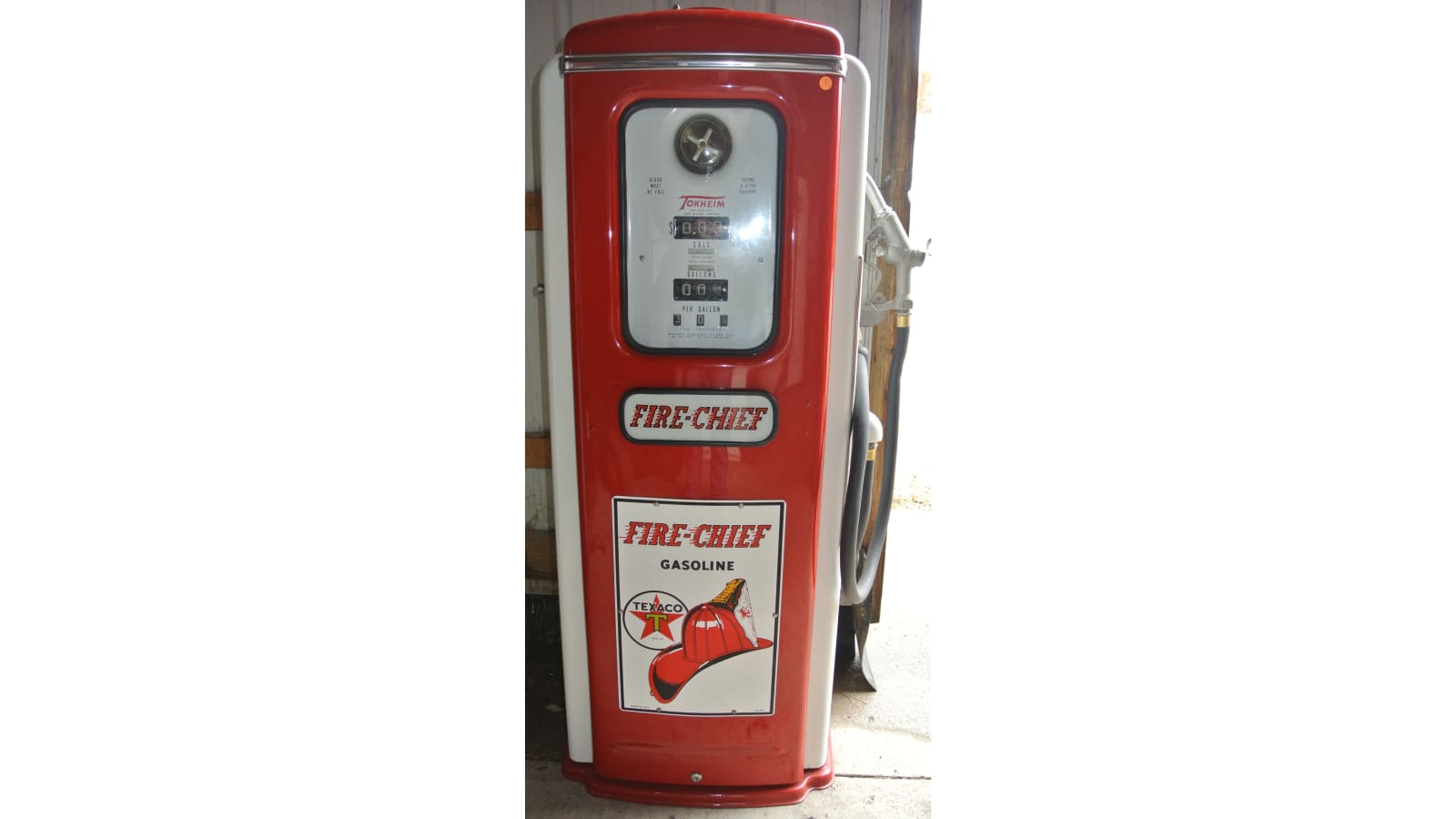 Texaco Fire Chief Tokheim 39 Gas Pump Restored at Kissimmee 2016 as ...