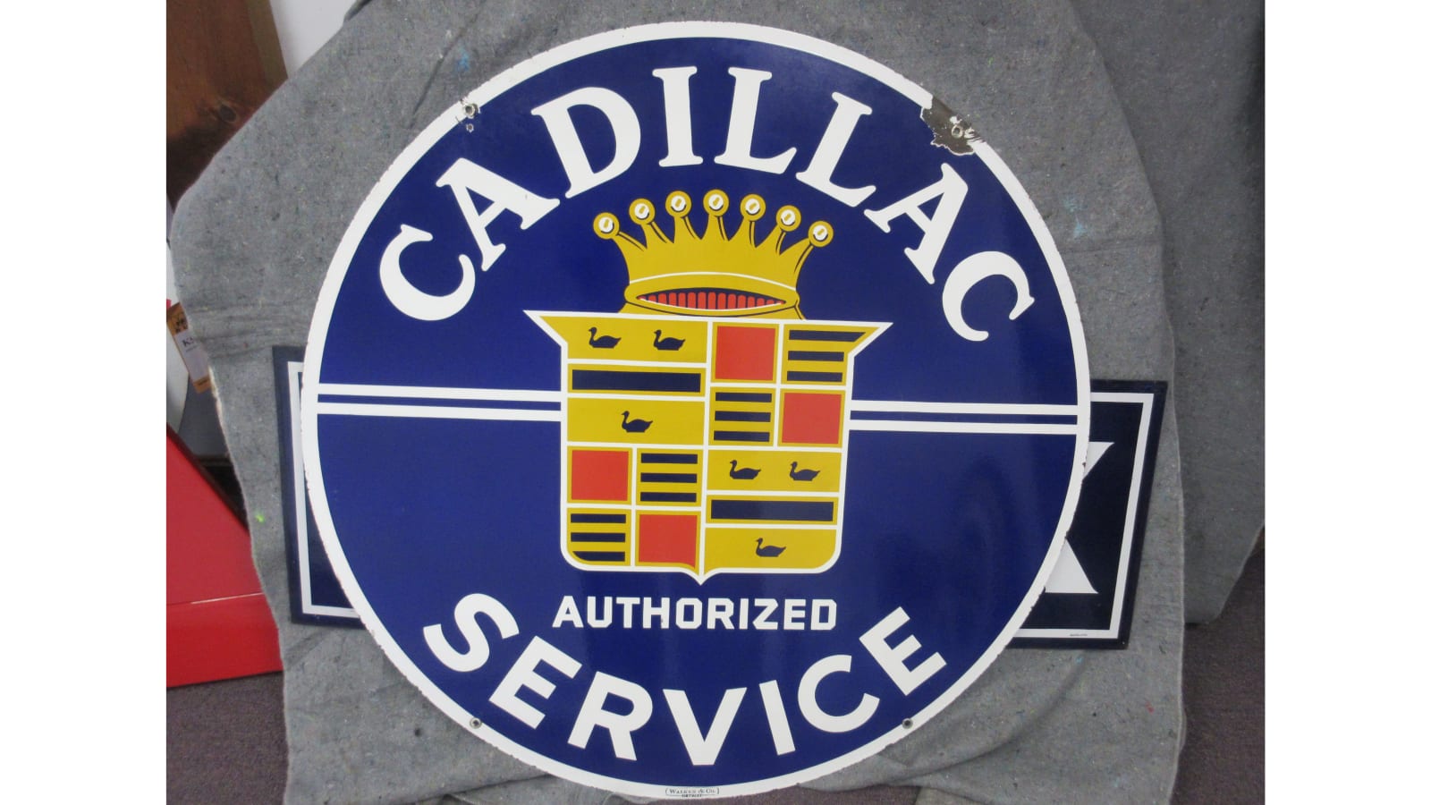 Cadillac Service Sign DSP 42x42 at Kissimmee 2016 as M336 - Mecum Auctions