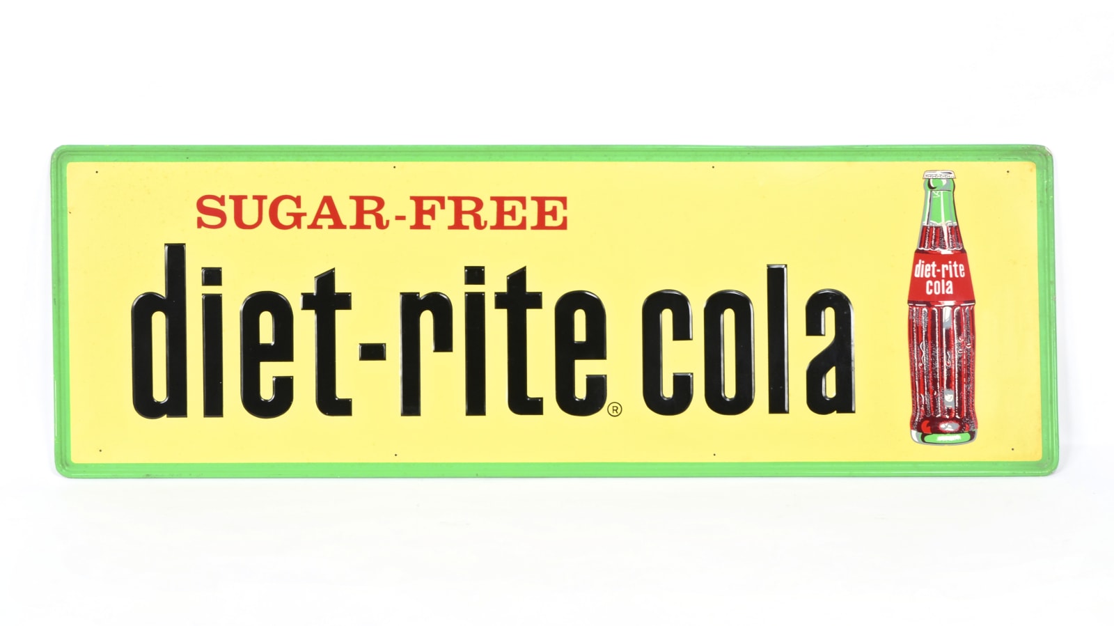 Sugar Free Diet Rite Cola Sign SST 54x18 at Kissimmee 2016 as M308 ...