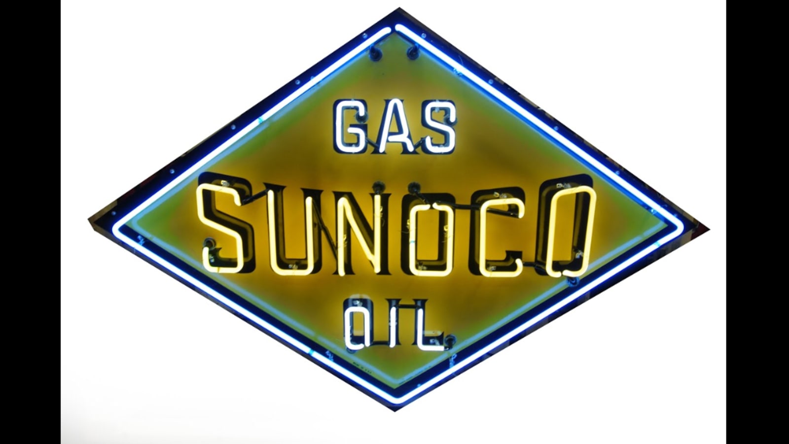SUNOCO Gas And Oil Neon Sign SSPN 70x48 at Kissimmee 2017 as M292 ...