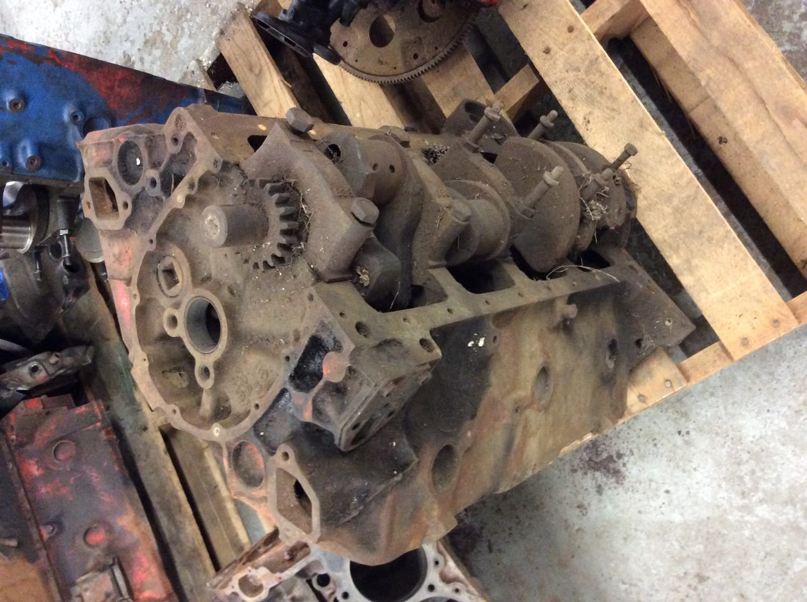 Chevrolet 409/409 HP QB-Code Engine Block at Kissimmee 2017 as Q119 ...