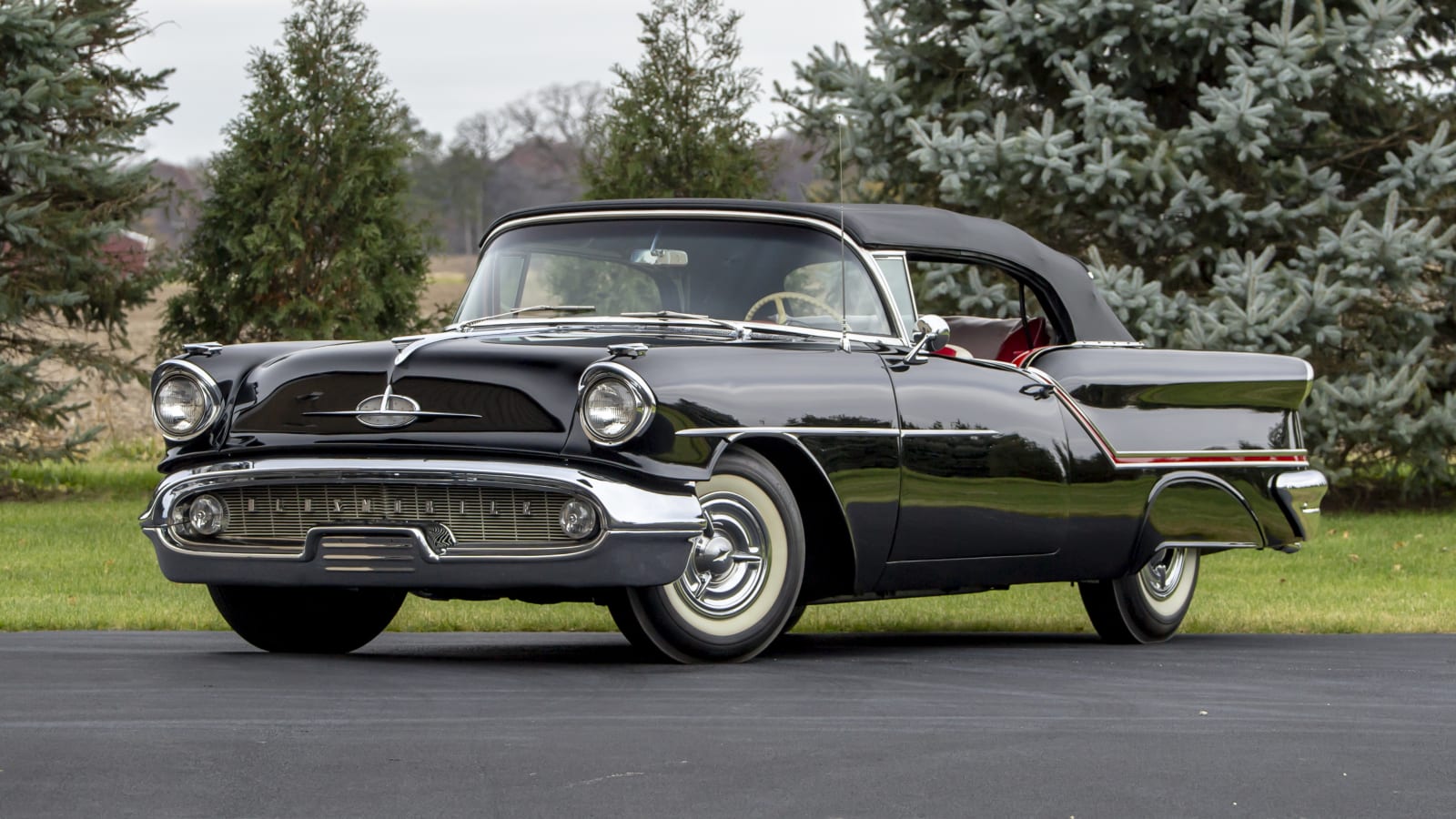 1957 Oldsmobile Rocket 88 Convertible at Kissimmee 2019 as S206 - Mecum ...