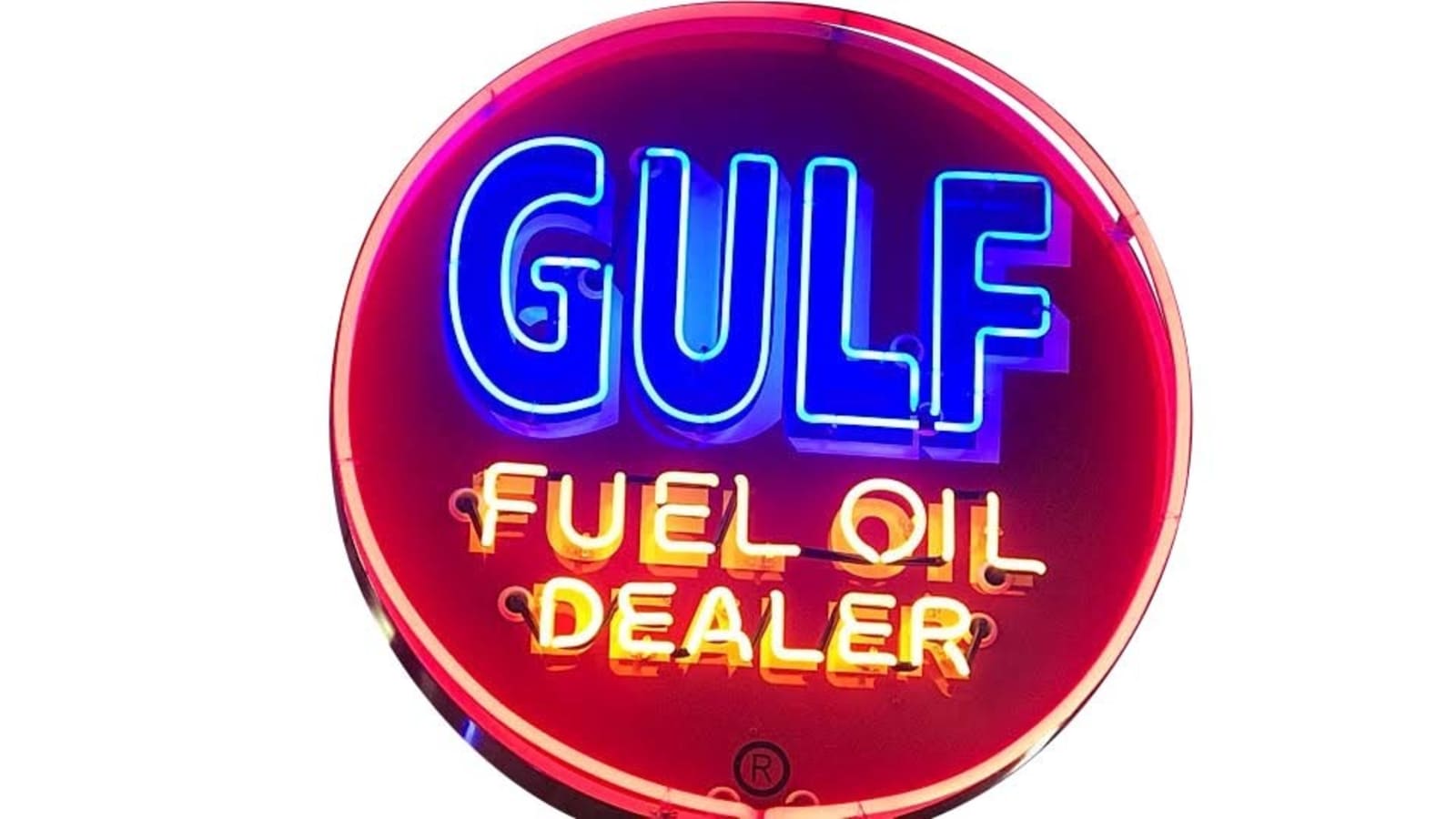 Gulf Fuel Neon 38x38 at Kissimmee 2020 as M336 - Mecum Auctions
